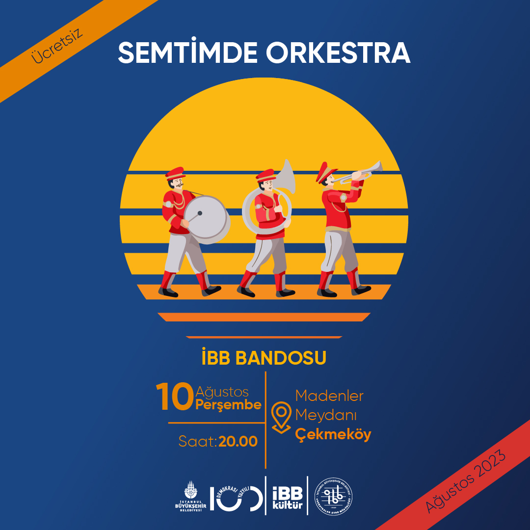 İBB BANDOSU ÇEKMEKÖY MADENLER MEYDANI KONSERİ – İBB Orkestra