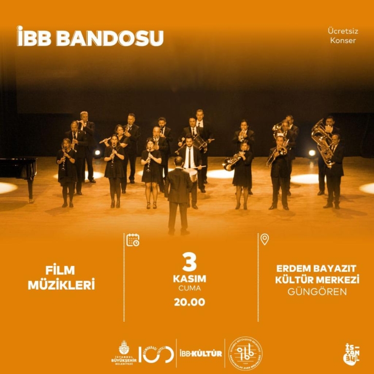İBB BANDOSU GÜNGÖREN ERDEM BAYAZIT KÜLTÜR MERKEZİ KONSERİ – İBB Orkestra