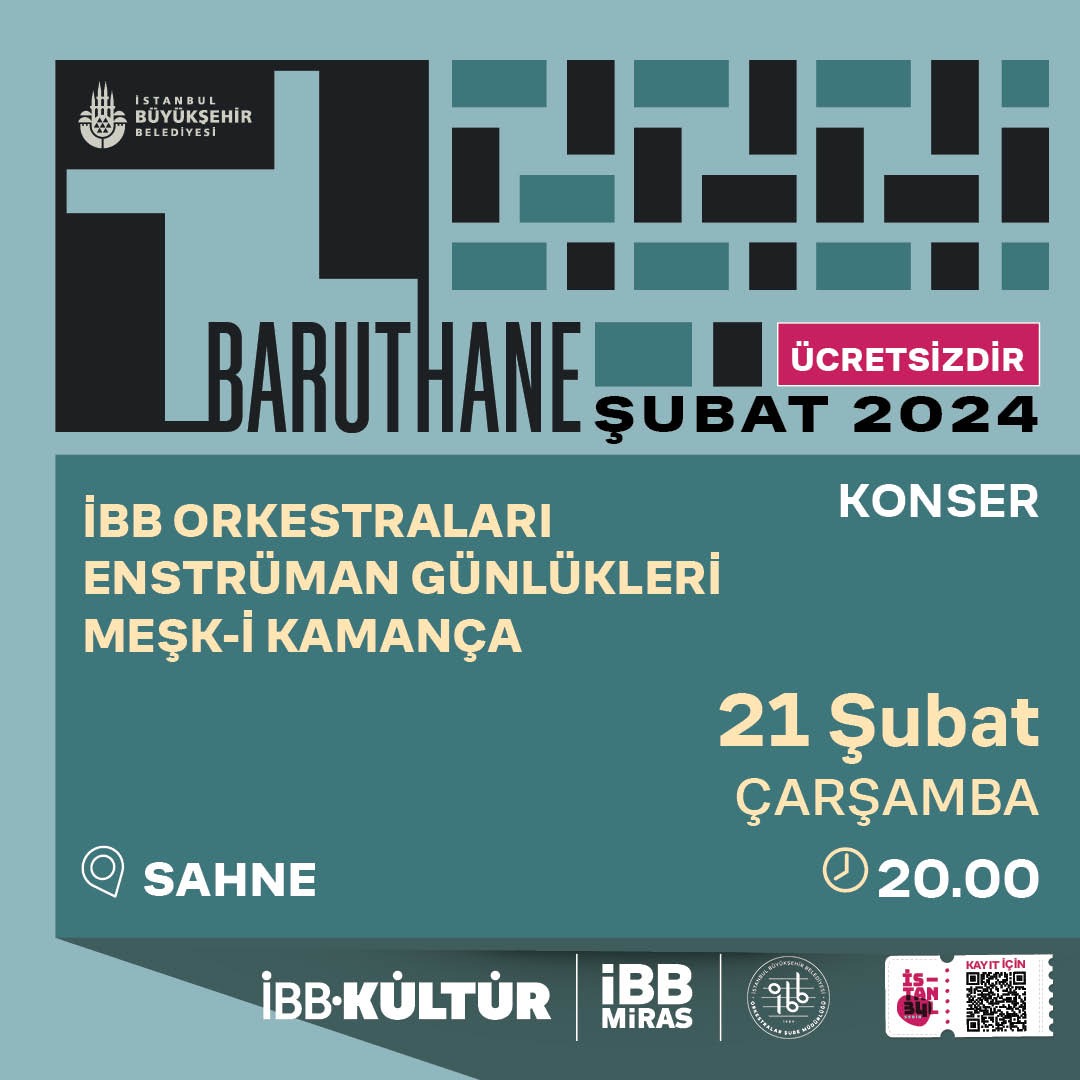 İBB ORKESTRALARI ENSTRÜMAN GÜNLÜKLERİ MEŞK-İ KAMANÇA – BARUTHANE – İBB ...