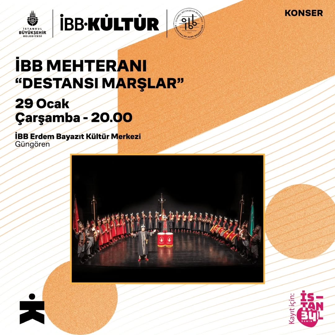 İBB ORKESTRALARI 28-29 OCAK 2025 KONSER TAKVİMİ - İBB Orkestra